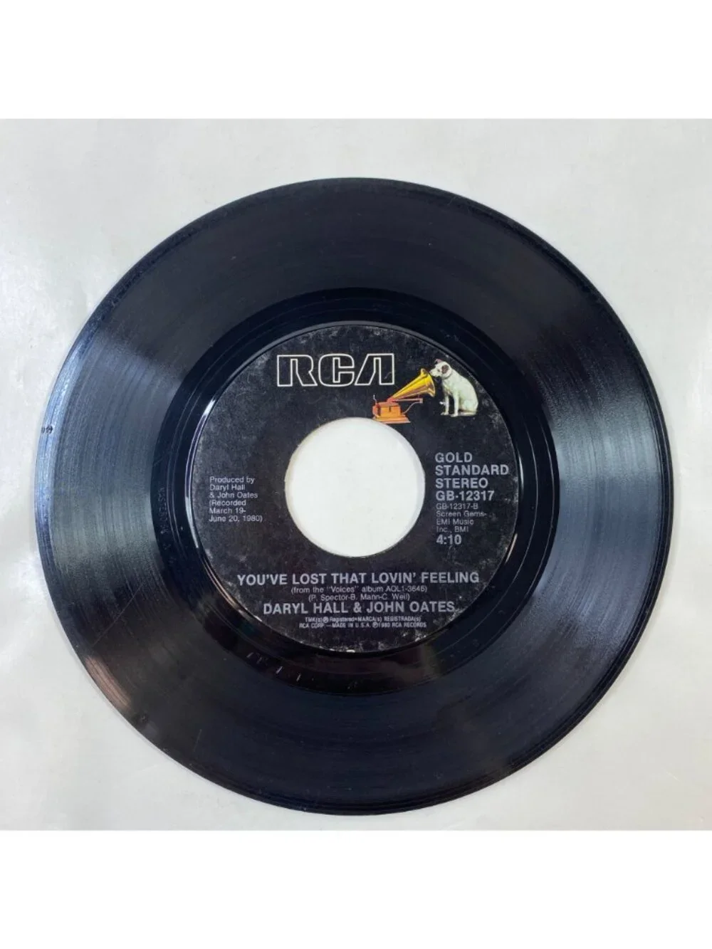 RCA | Media | Vintage Rca Records 45 Rpm Vinyl Daryl Hall John Oates ...